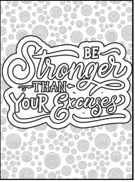 51 Printable Adult Encouraging Mind Growth Coloring Pages! - Etsy