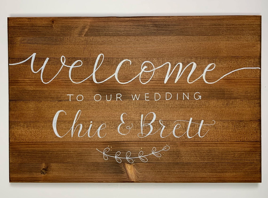 Personalized Welcome Board - Etsy