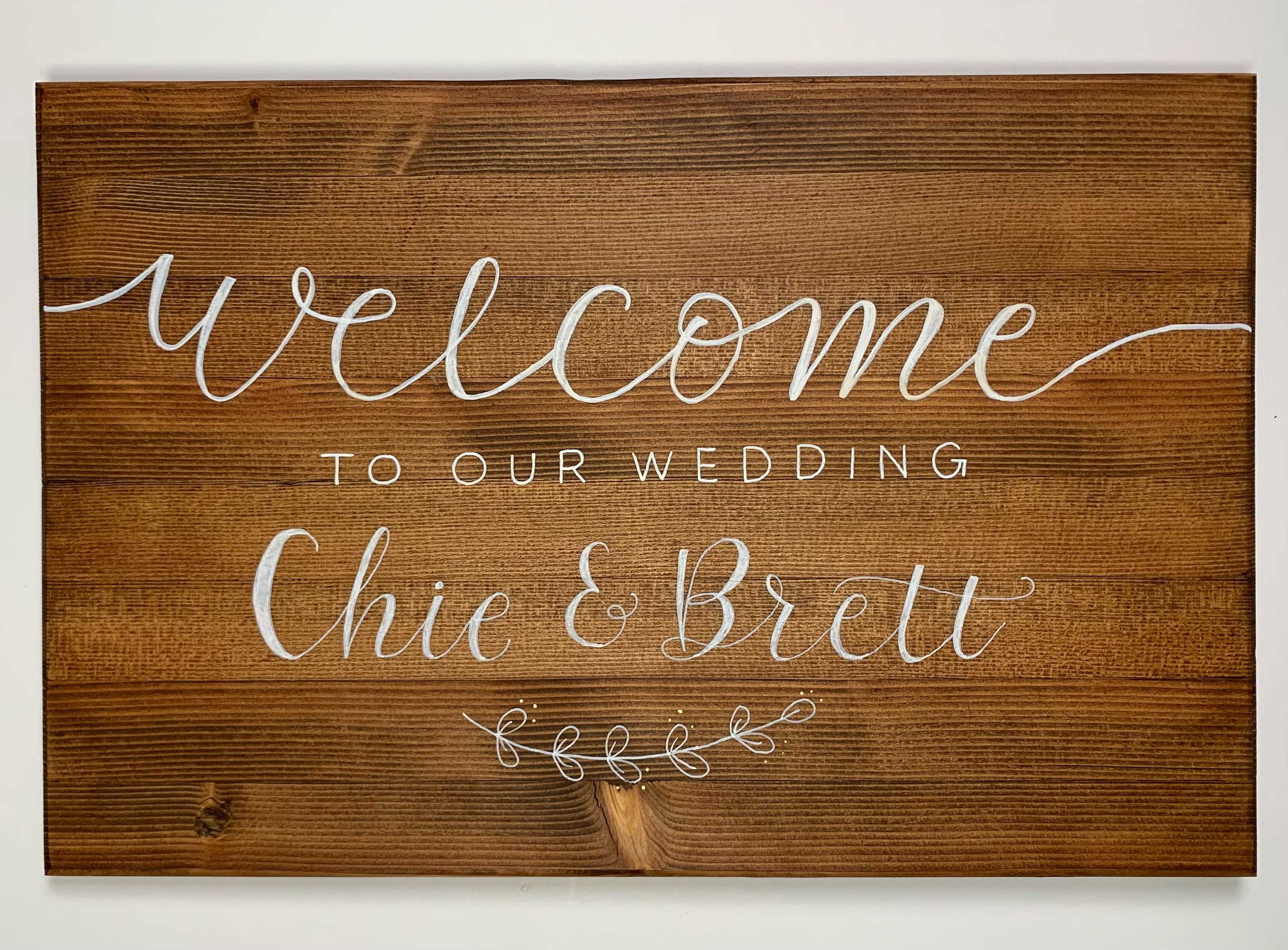 Personalized Welcome Board - Etsy