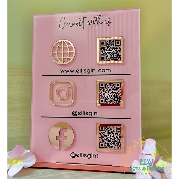 Qr Code Stand - Etsy UK