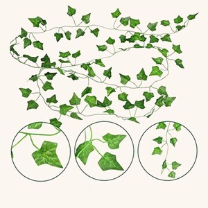 Artificial Leaf Vine Fake Leaves Greenery Hanging Plants for - Etsy