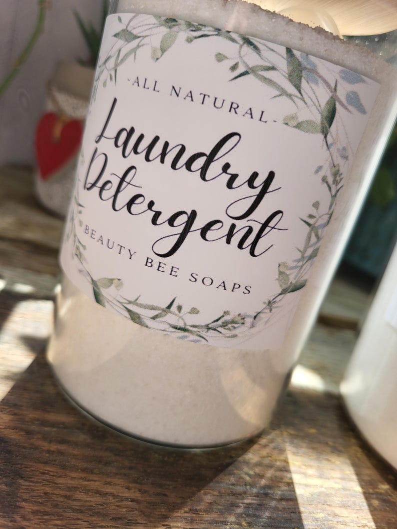 All Natural Laundry Detergent - Etsy