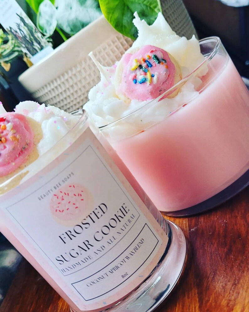 Sugar Cookie Whipped Dessert Candle Jar - Etsy