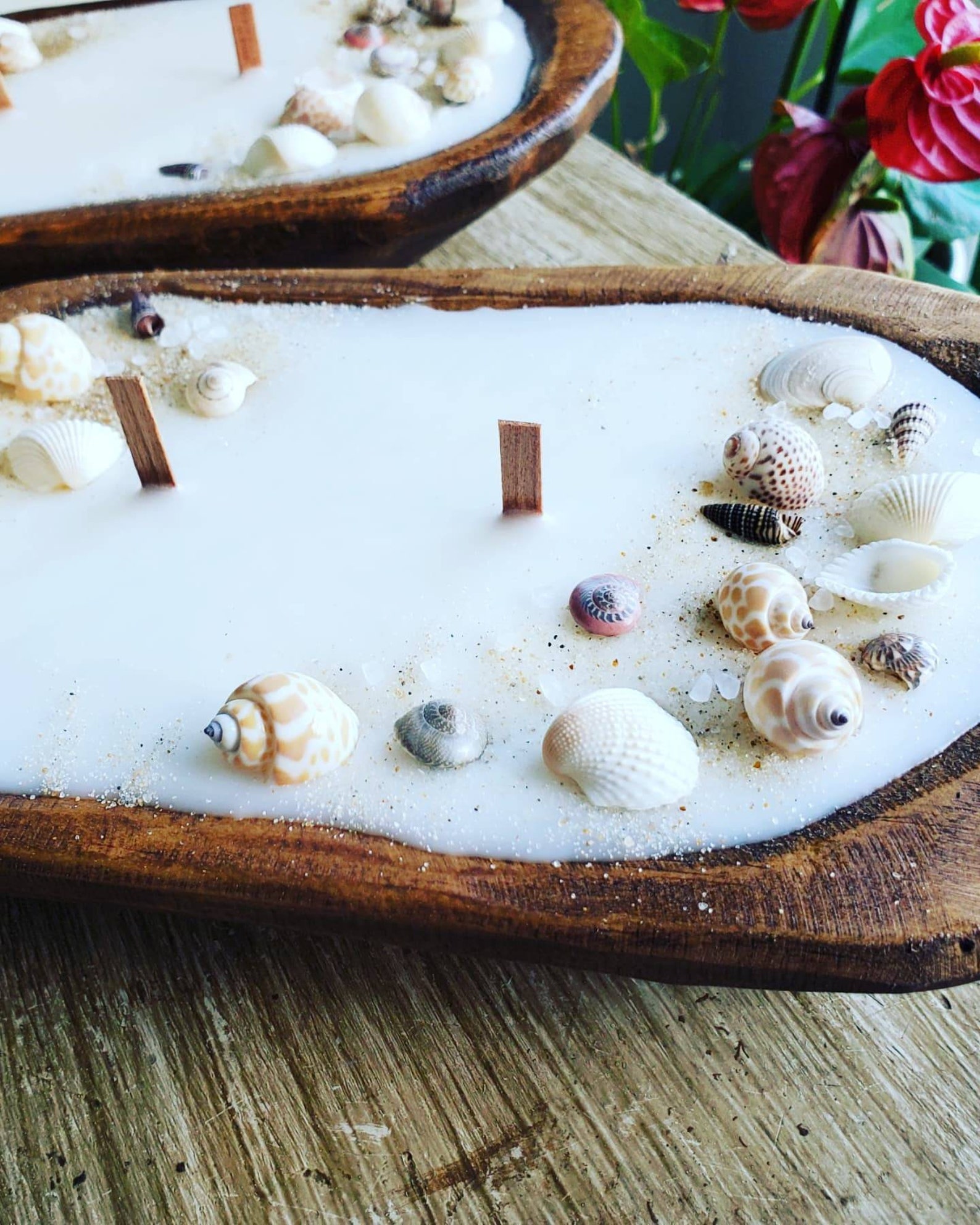 Toes in the Sand Woodwick Dough Bowl Candle - Etsy