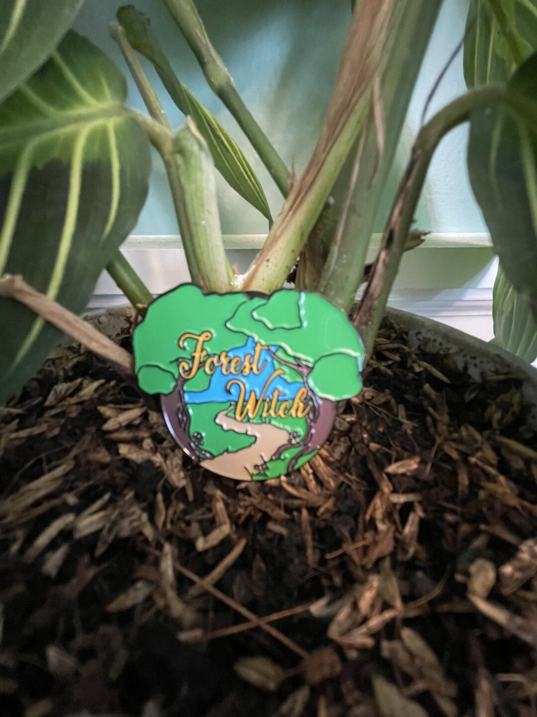 Forest Witch Soft Enamel Pin - Etsy