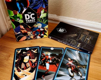 Dc Comic Tarot Cards - Etsy