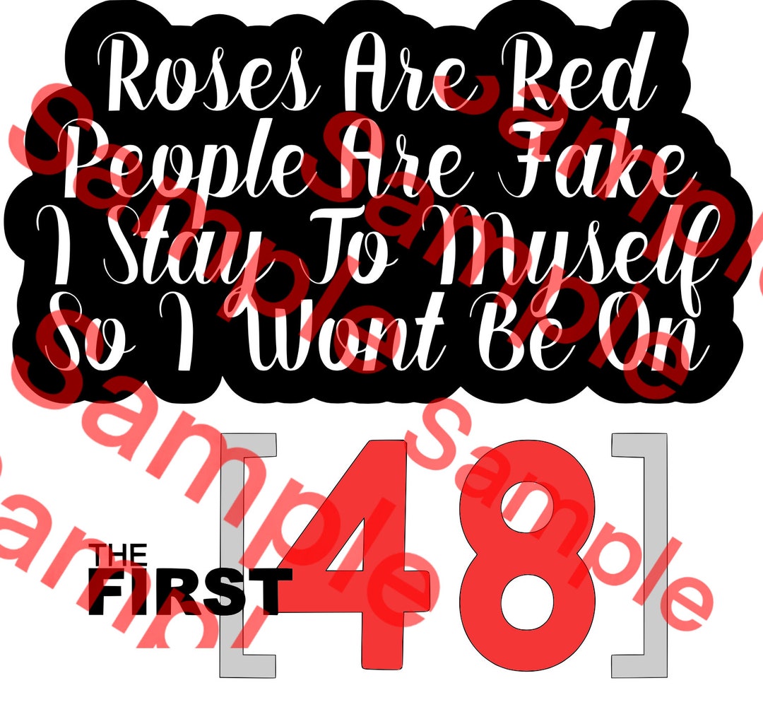 First Fourty-eight 48 SVG, PNG - Etsy