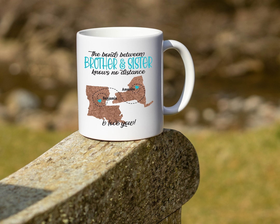 Customizable Brother/sister Mug, Give This Beautiful Mug to Your ...