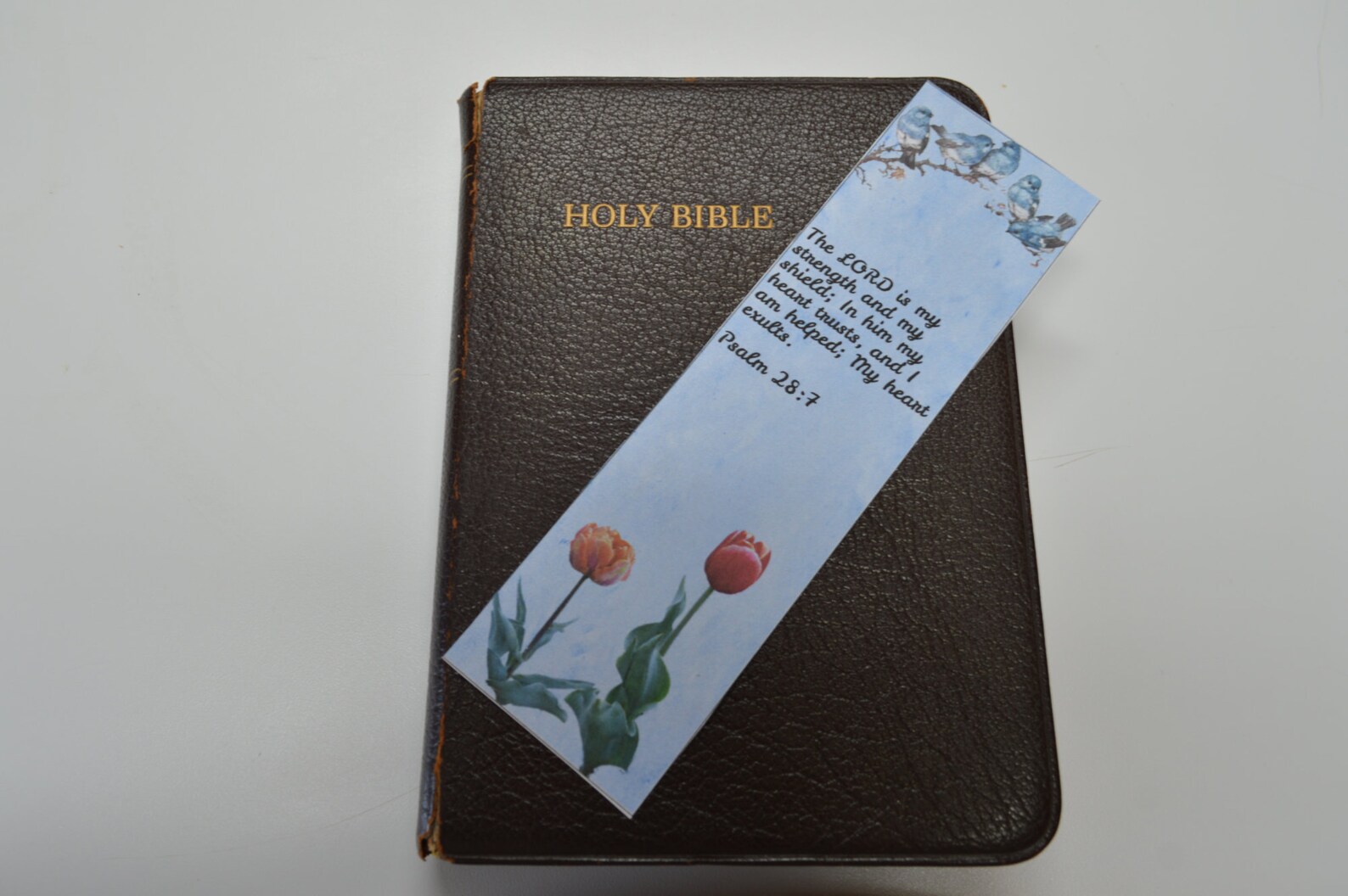 Bible Verse Bookmarks, Christian Gift (physical Copy) Printed on Card ...