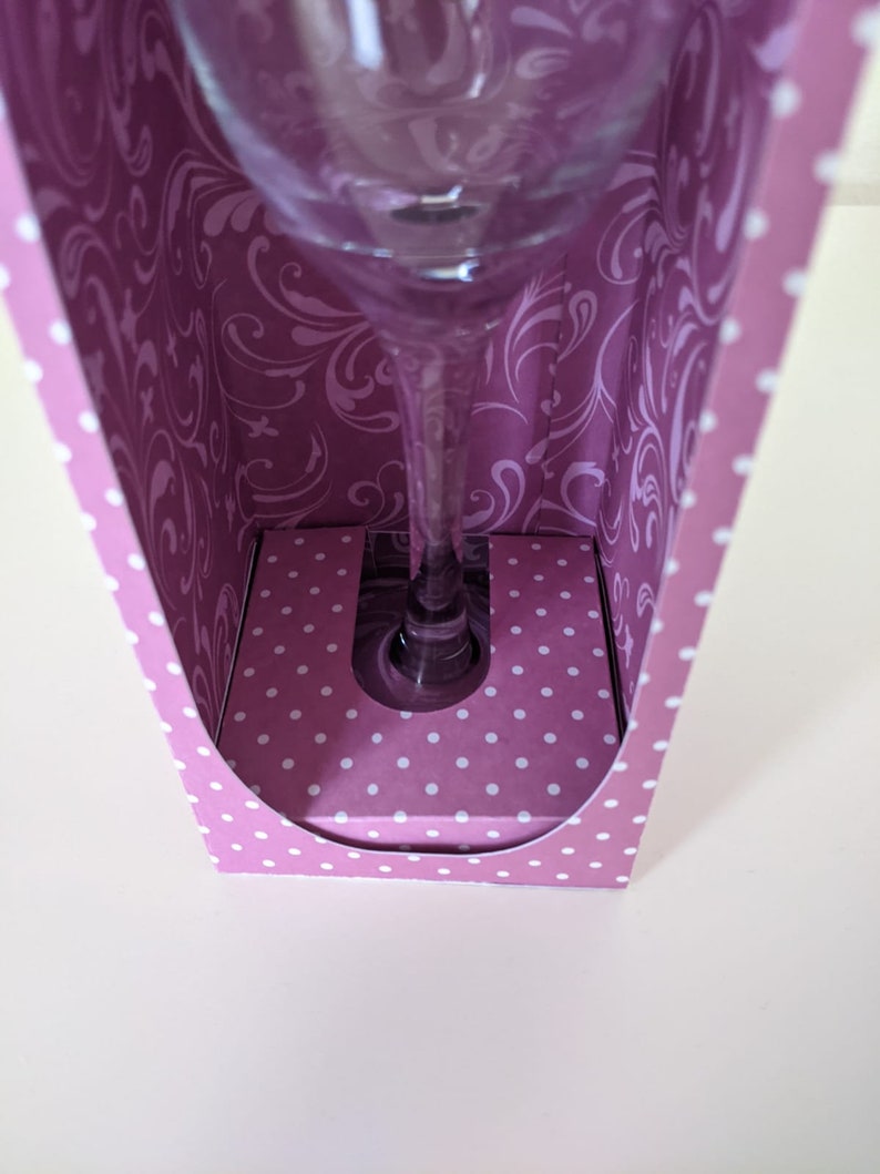 SVG Files to Make Prosecco Glass Presentation Boxes - Etsy