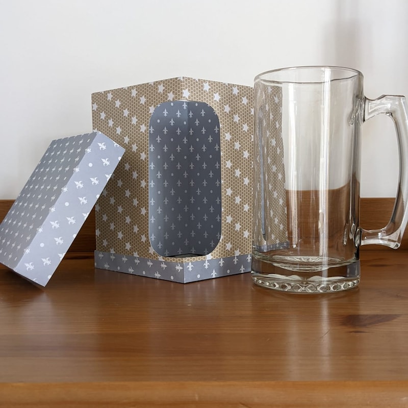 Mug Box Template - Etsy