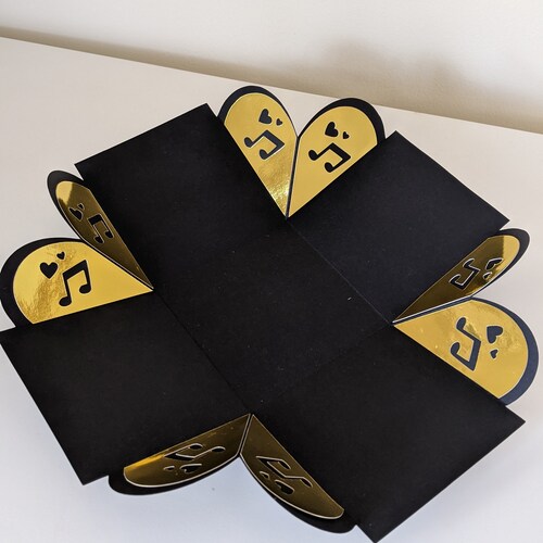 SVG Exploding Box Explosion Heart Cardvalentine's Day - Etsy