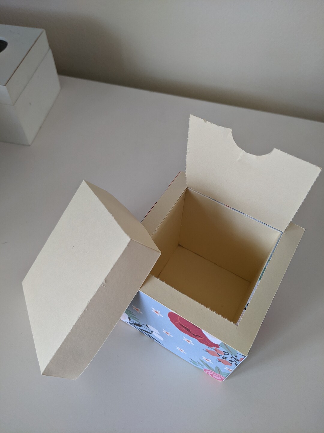 Rip Top Gift Box SVG File - Etsy