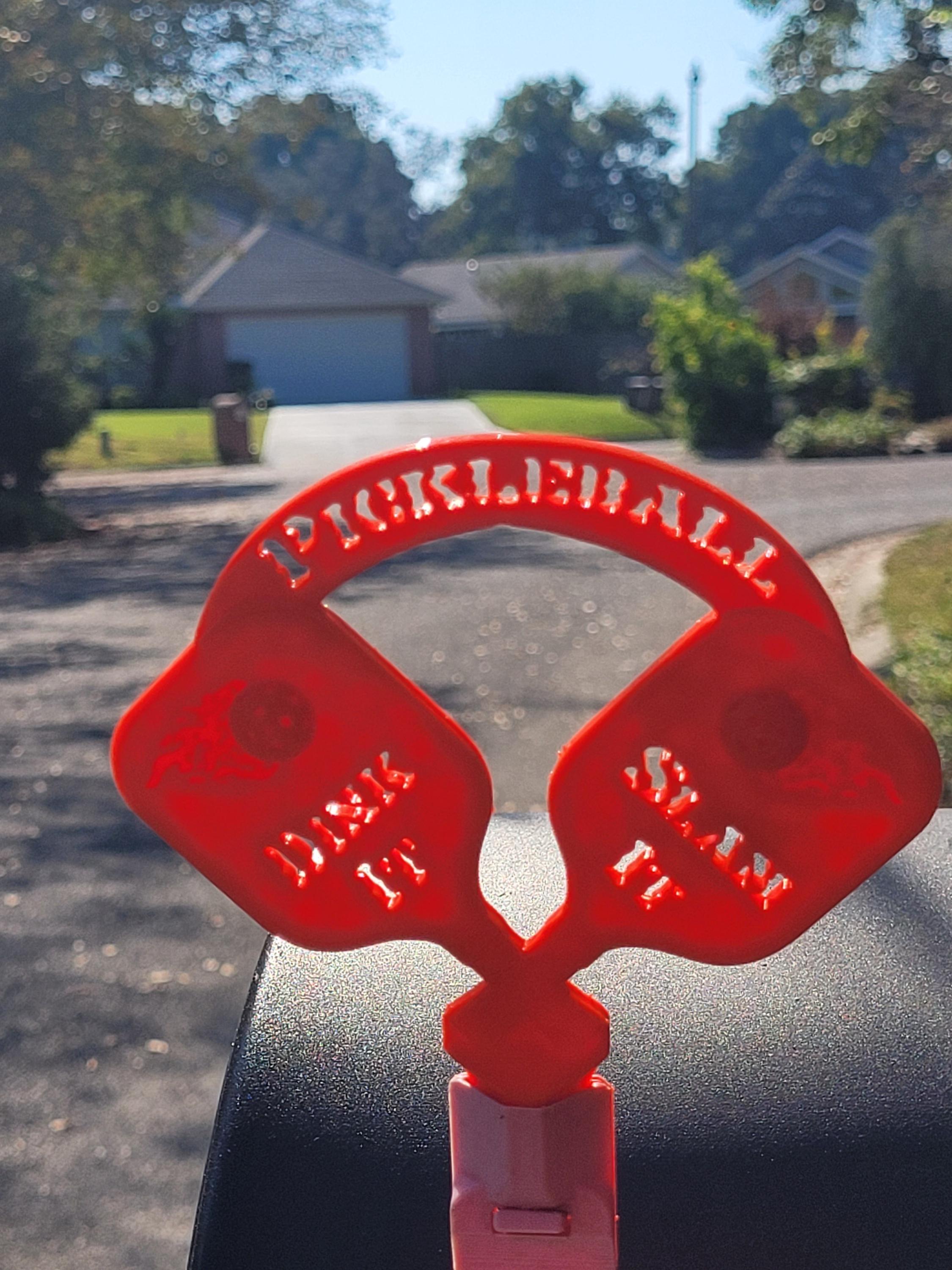 Pickleball Paddles Mailbox Flag Replacement Flag Postal Flag Arm Gift ...