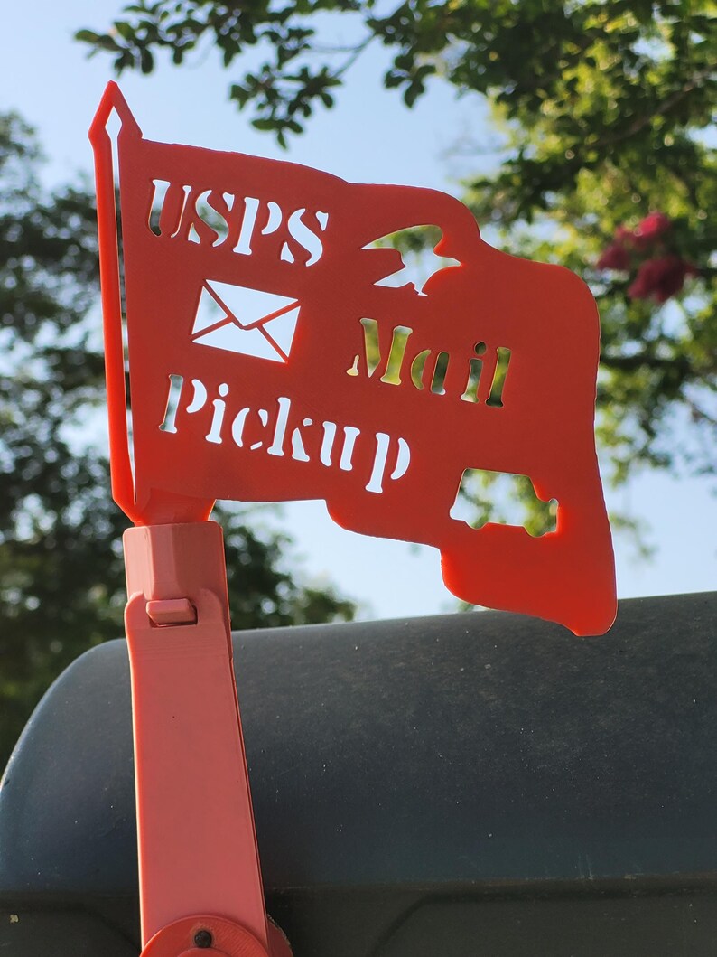 USPS Mail Pickup Custom 3D Printed Mailbox Replacement Flag Postal Arm ...