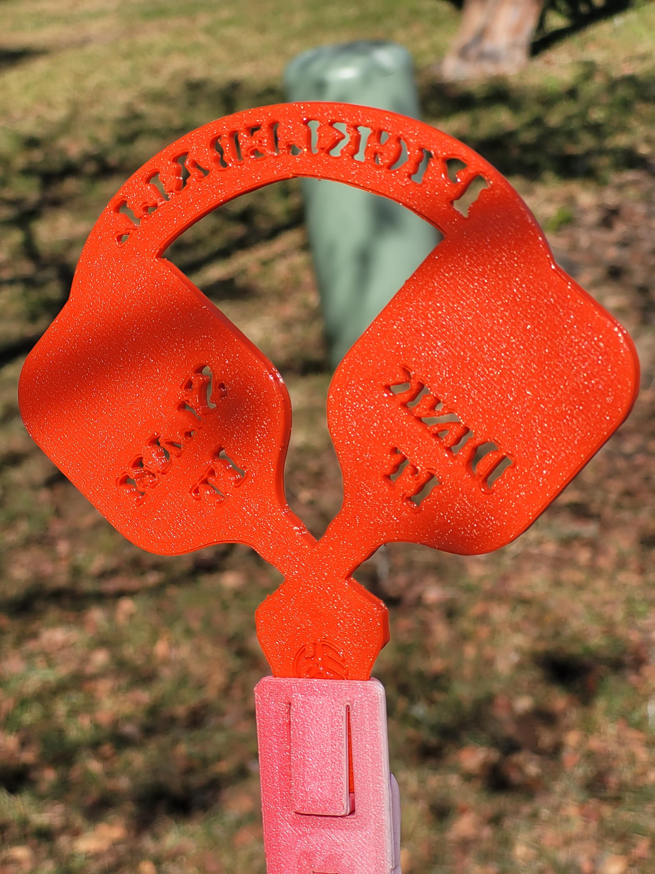 Pickleball Paddles Mailbox Flag Replacement Flag Postal Flag Arm Gift ...