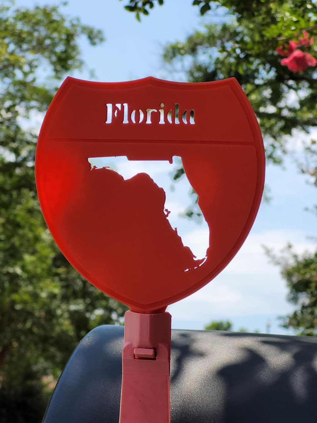 New Florida State 3D Printed Interchangeable Mailbox Flag & Improved ...