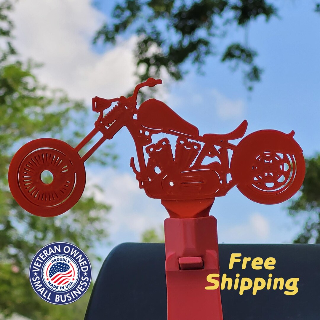 Harley Davidson Custom Two Wheel Motorcycle Interchangeable Mailbox ...