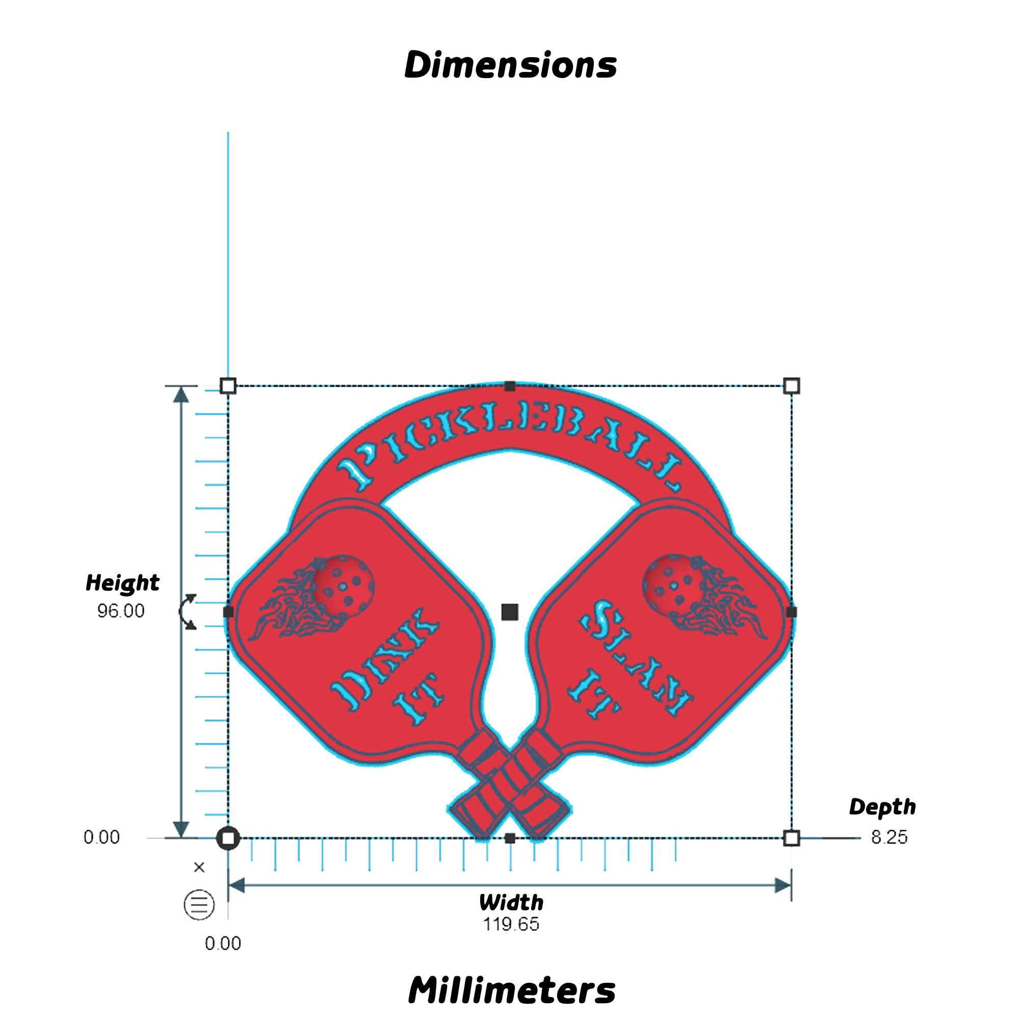 Pickleball Paddles Mailbox Flag Replacement Flag Postal Flag Arm Gift ...