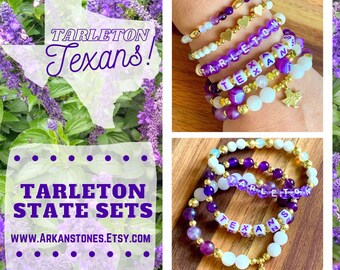 Tarleton State Bracelet - Etsy