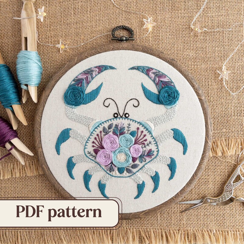 Cancer Embroidery - Etsy