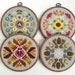 Four Seasons Embroidery Pattern Bundle, Seasonal Samplers, Botanical ...