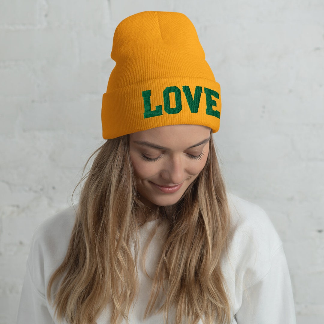 Love Beanie, Green Bay Hat, Jordan Love, Winter Hat, Beanie Hat ...