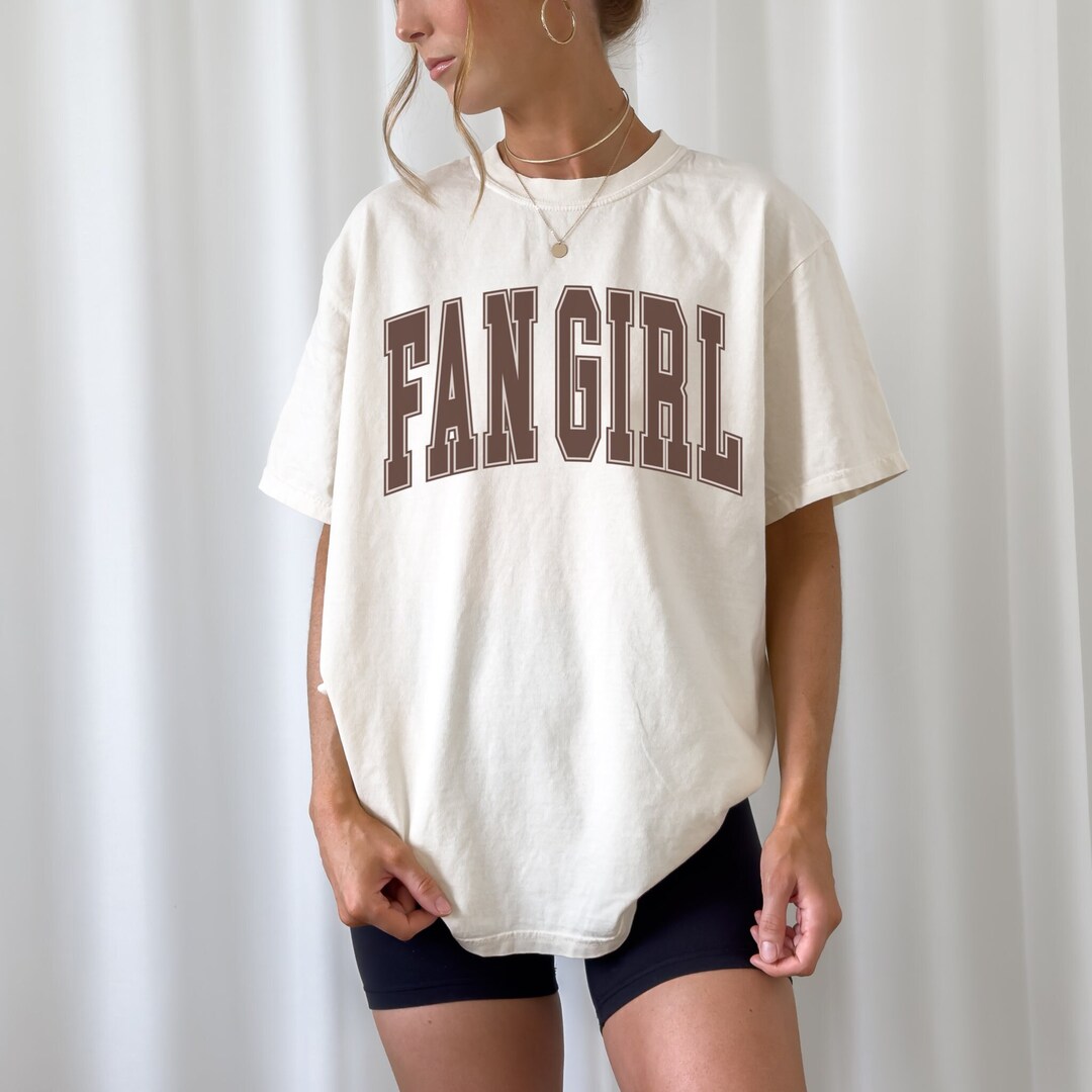 Fan Girl T-shirt, Football Shirt, Women's Football Tee, Fall Clothing ...