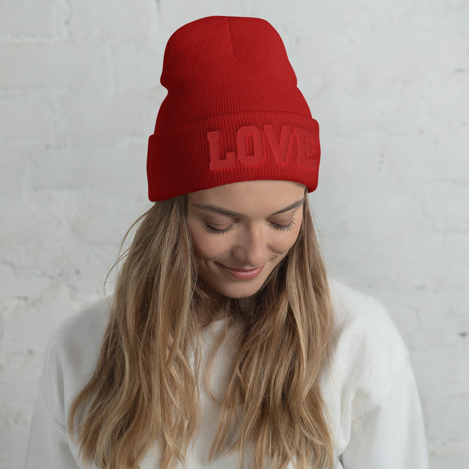 LOVE Beanie, Valentine's Day, Valentine's Day Gifts, Women's Hats, Love ...