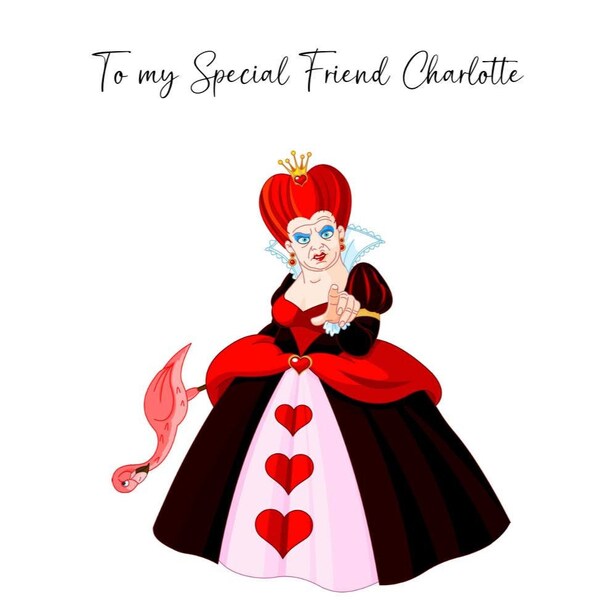 Wonderland Queen - Etsy UK