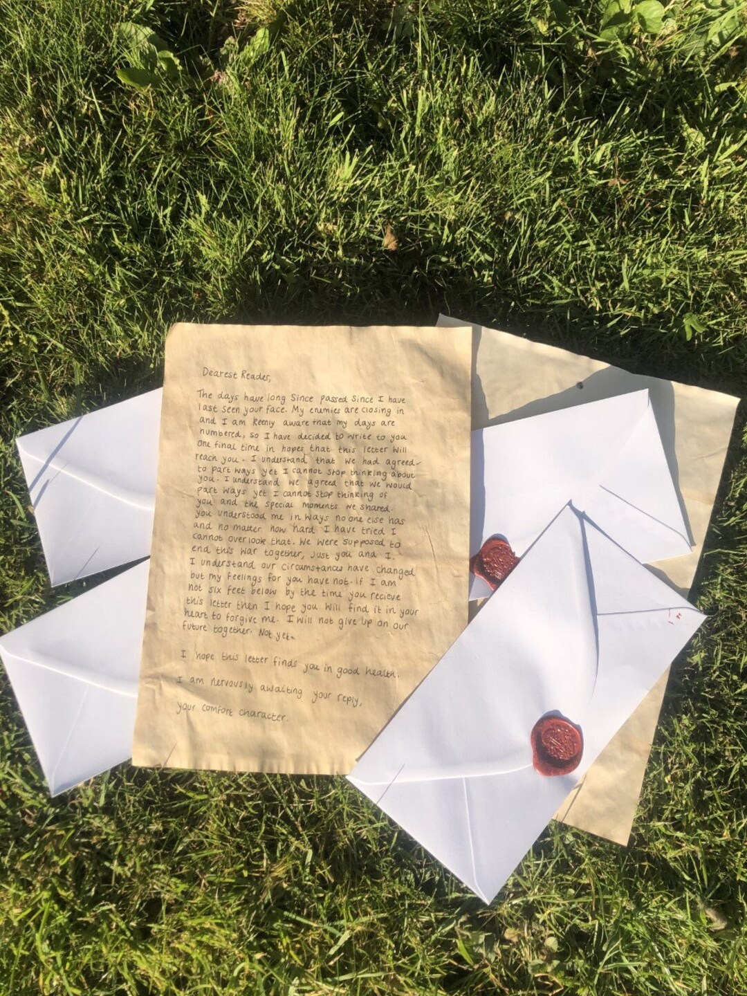 Personalised Letter From Fictional Character - Etsy