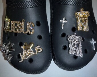 Jesus Croc Charm - Etsy UK