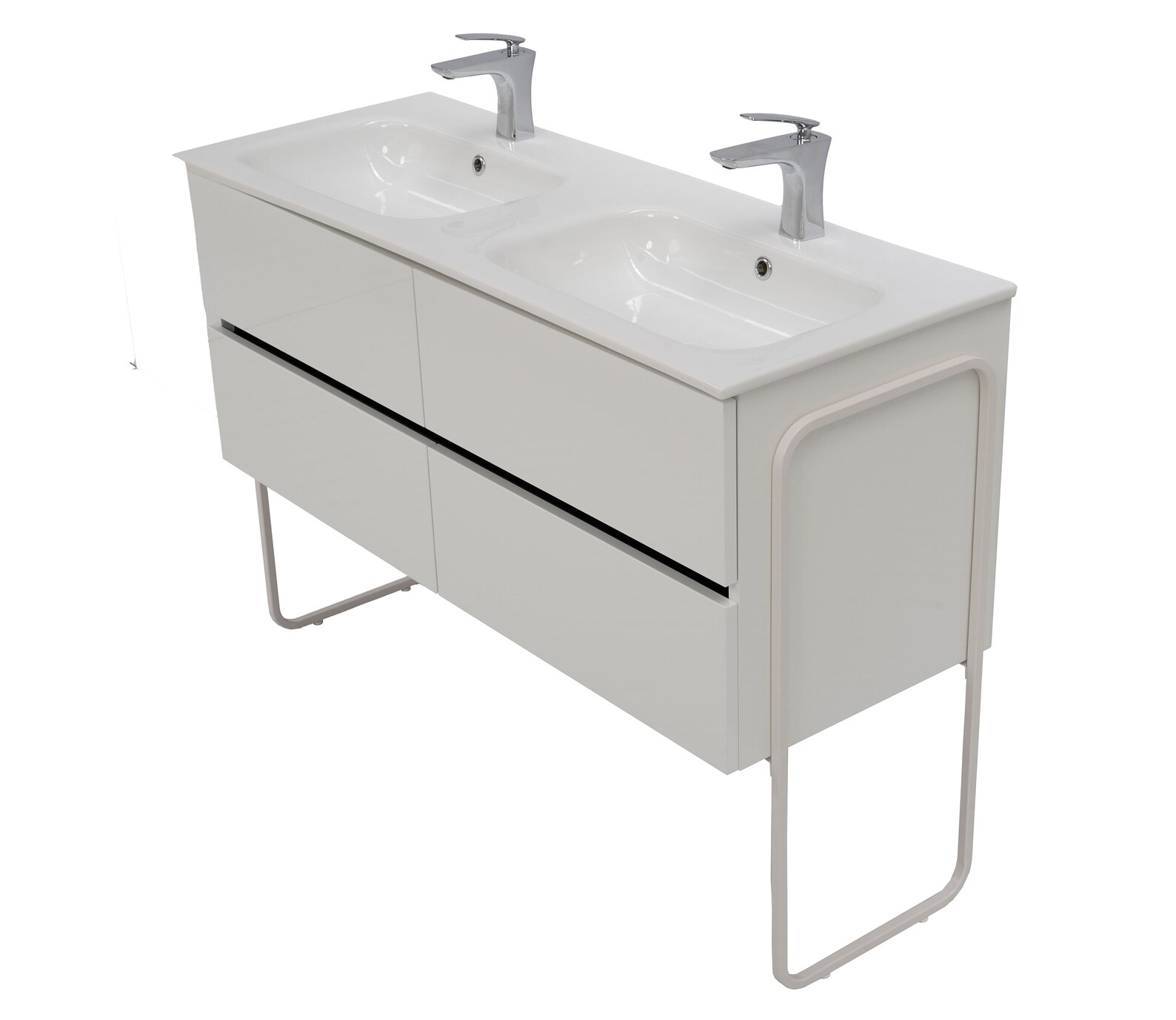 Veneto High Gloss White Bathroom Vanity - Etsy