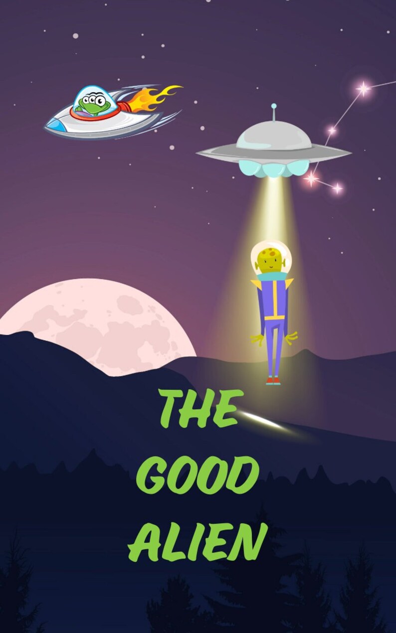 The Good Alien book Cover - Etsy