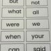 Part 2 - 50 Sight Words Printable Flashcards - From Fry's First 100 ...