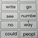 Part 2 - 50 Sight Words Printable Flashcards - From Fry's First 100 ...
