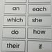 Part 1 - 50 Sight Words Printable Flashcards - From Fry's First 100 ...