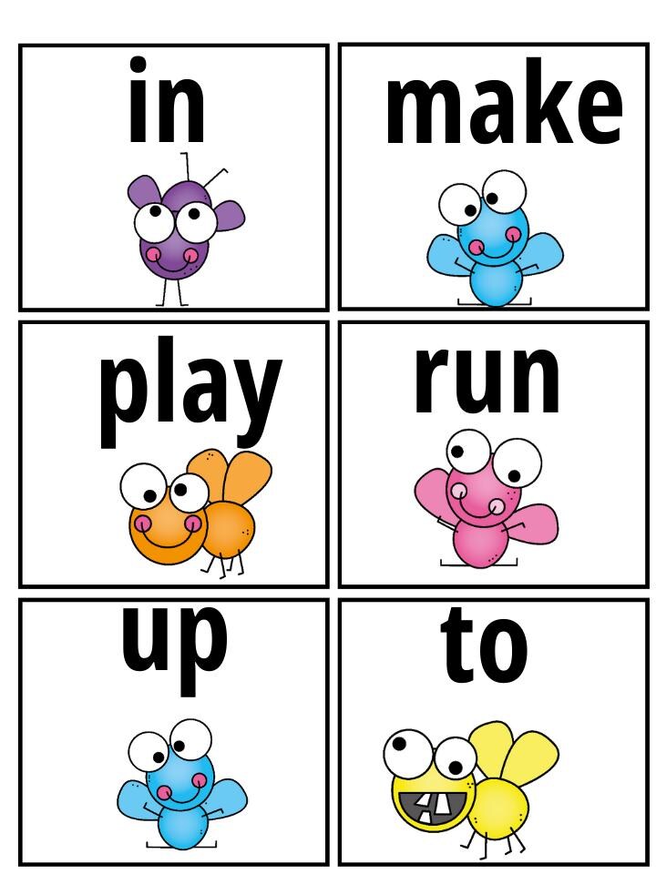 Swat! A Fly Swatter Game - Classroom Game - Printable A4 Carstock Pages ...