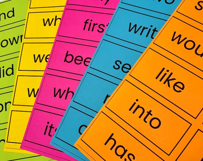 First 100 Sight Words Worksheets | Sight Word Fluency Activities, ELA ...