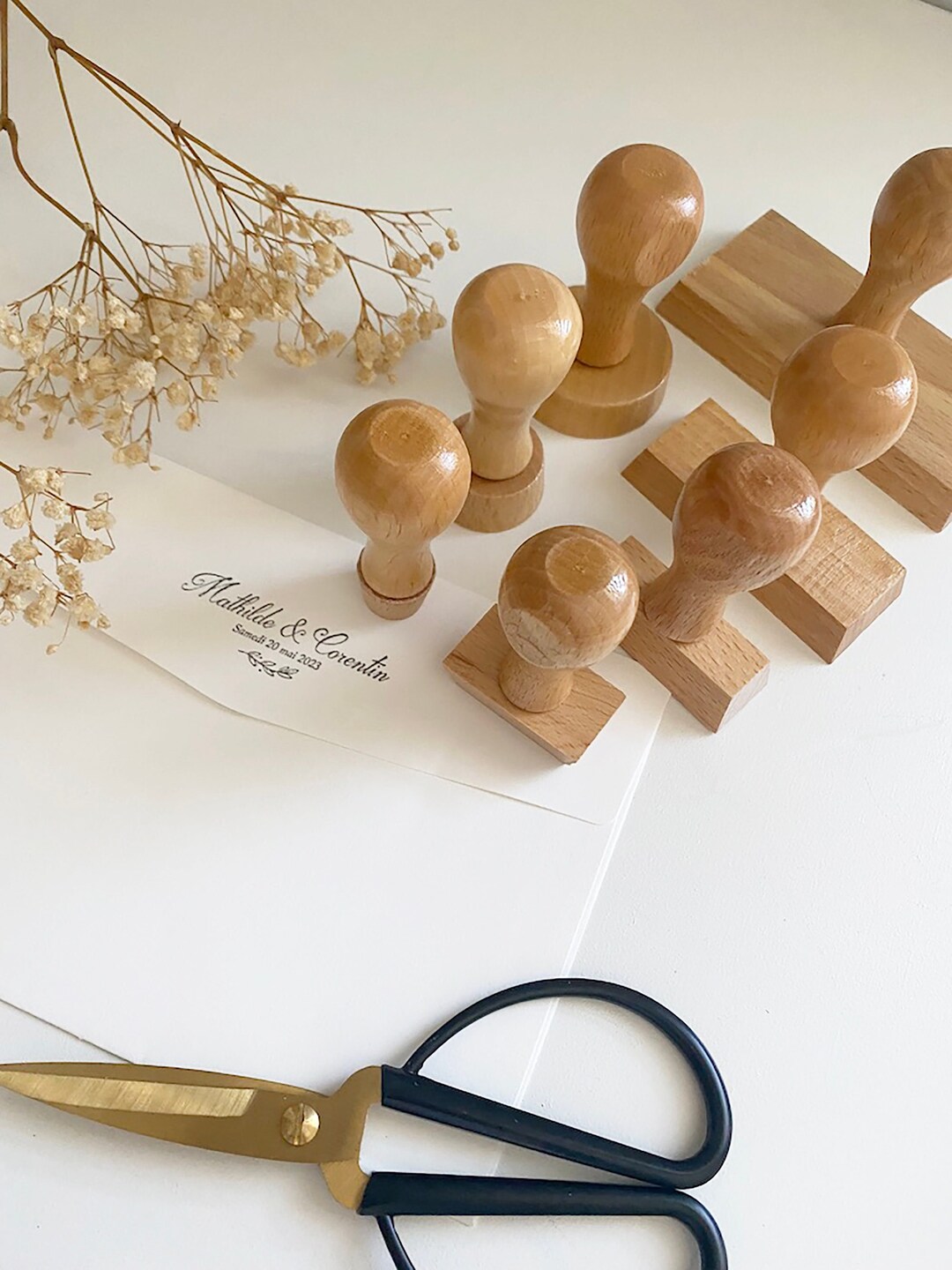 Personalized Wooden Stamp - Etsy