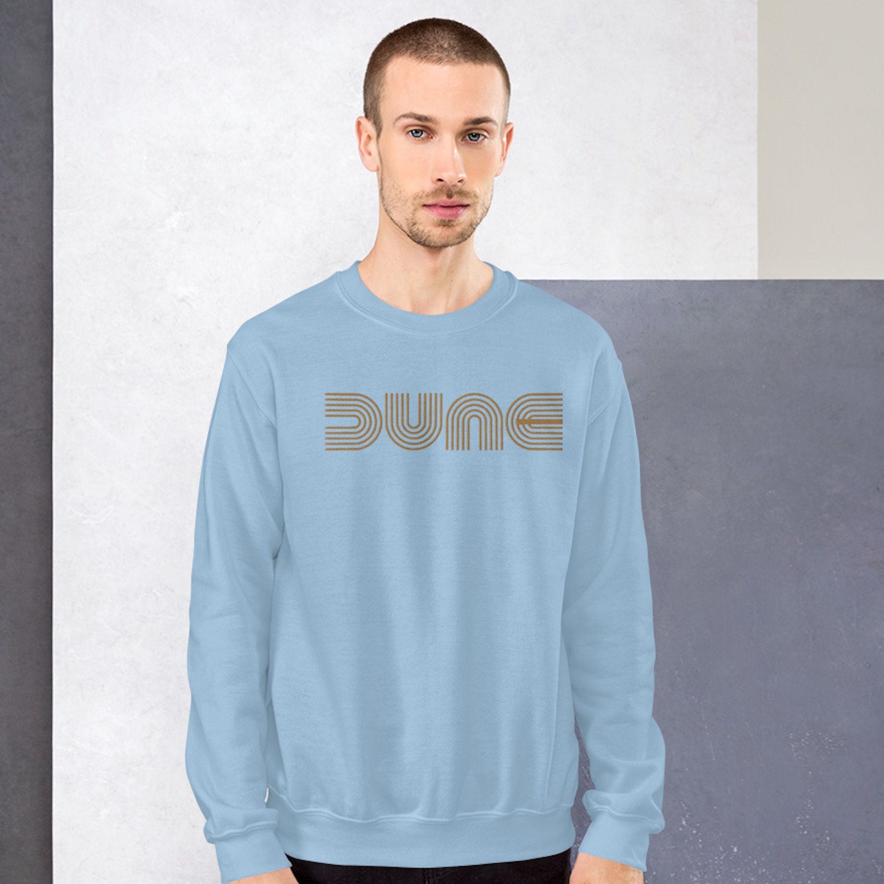 Dune Inspired Embroidered Sweatshirt, Planet Arrakis, Dune 2, Sci Fi ...
