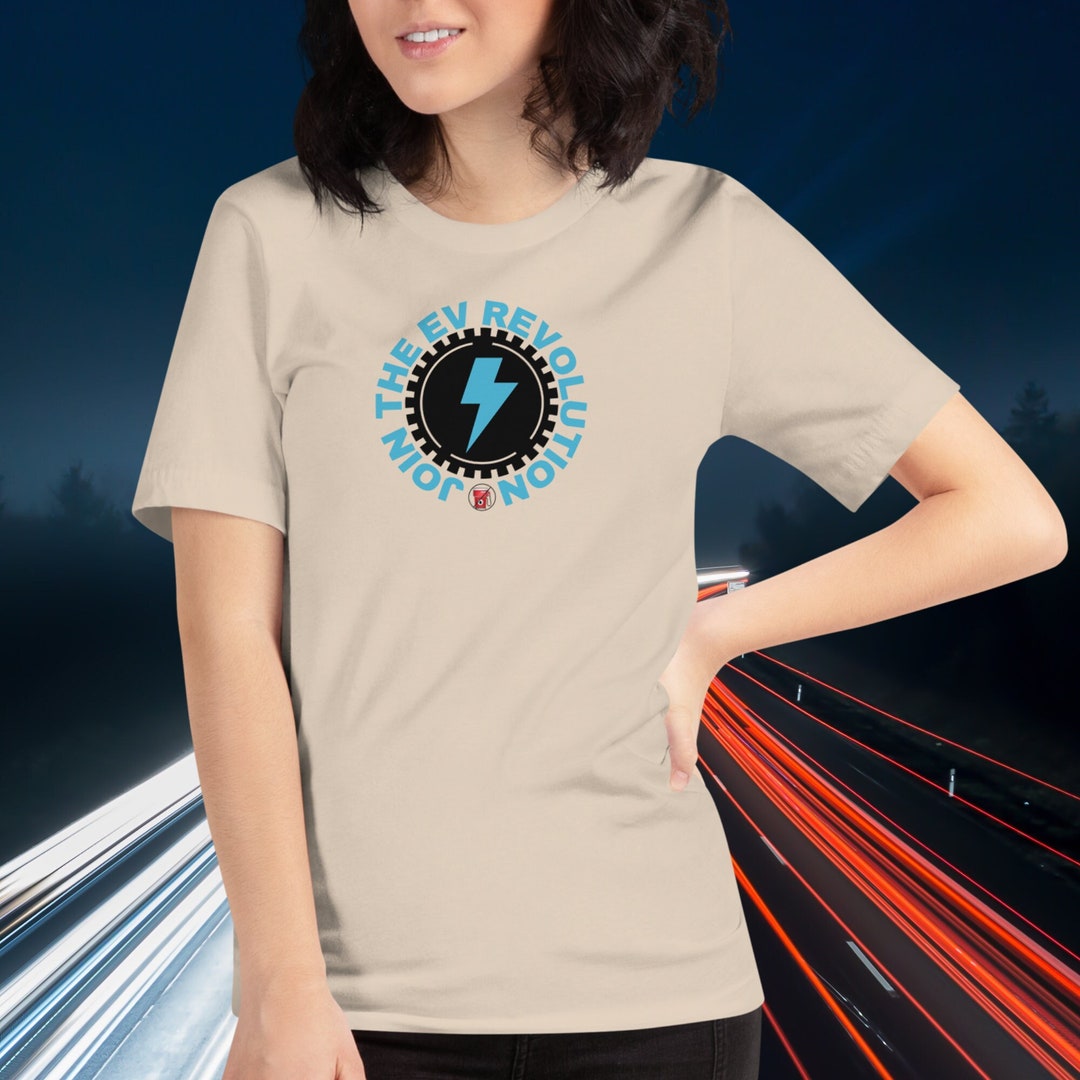 Electric Car Shirt, Join the EV Revolution Tshirt, EV Shirt, Electric ...