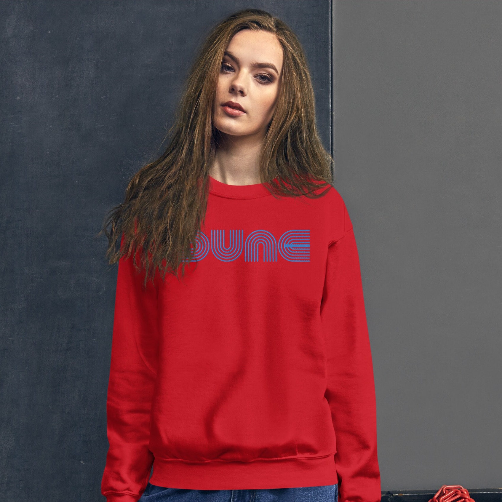 Dune Inspired Sweatshirt, Embroidered Sweatshirt, Planet Arrakis, Dune ...