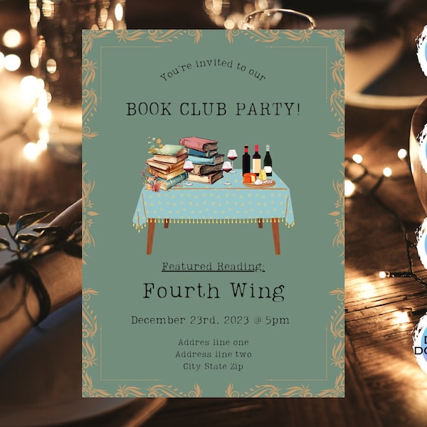 Book Party - Etsy