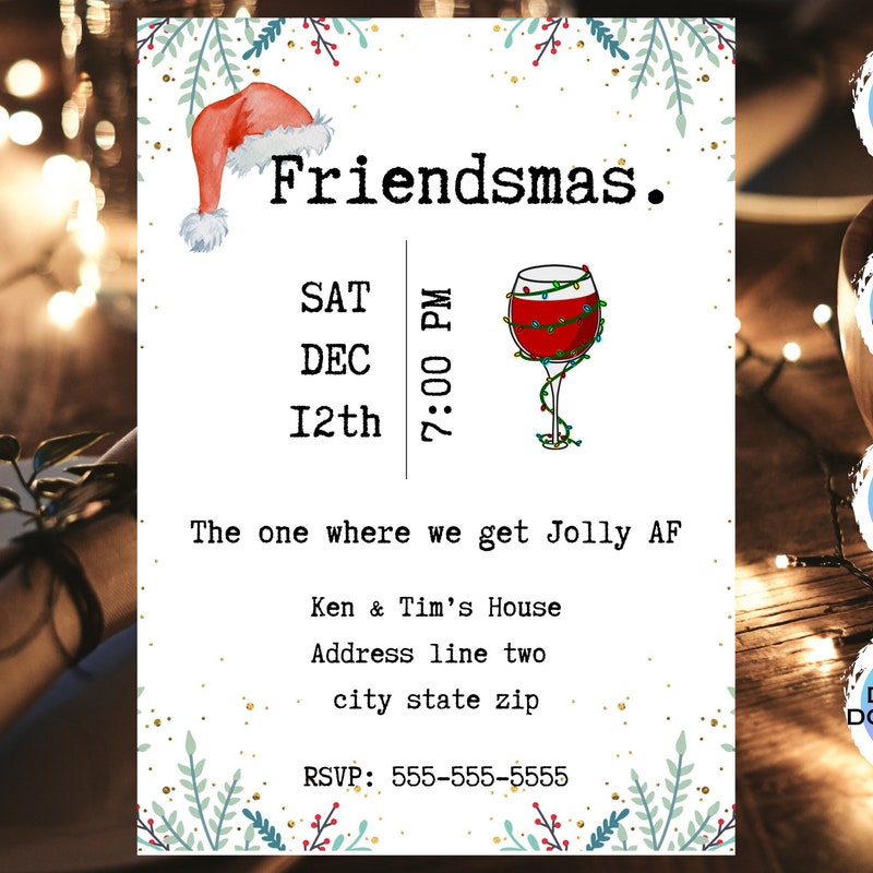 Friendsmas - Etsy