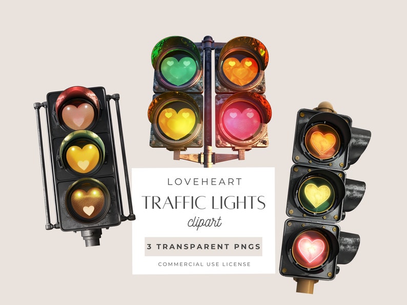 Traffic Light Clipart, Cute Love Hearts, Valentines Day Images, Neon ...