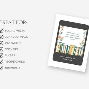 Spring Flower Border PNG, Botanical Book Shelf, Watercolour Wildflowers ...