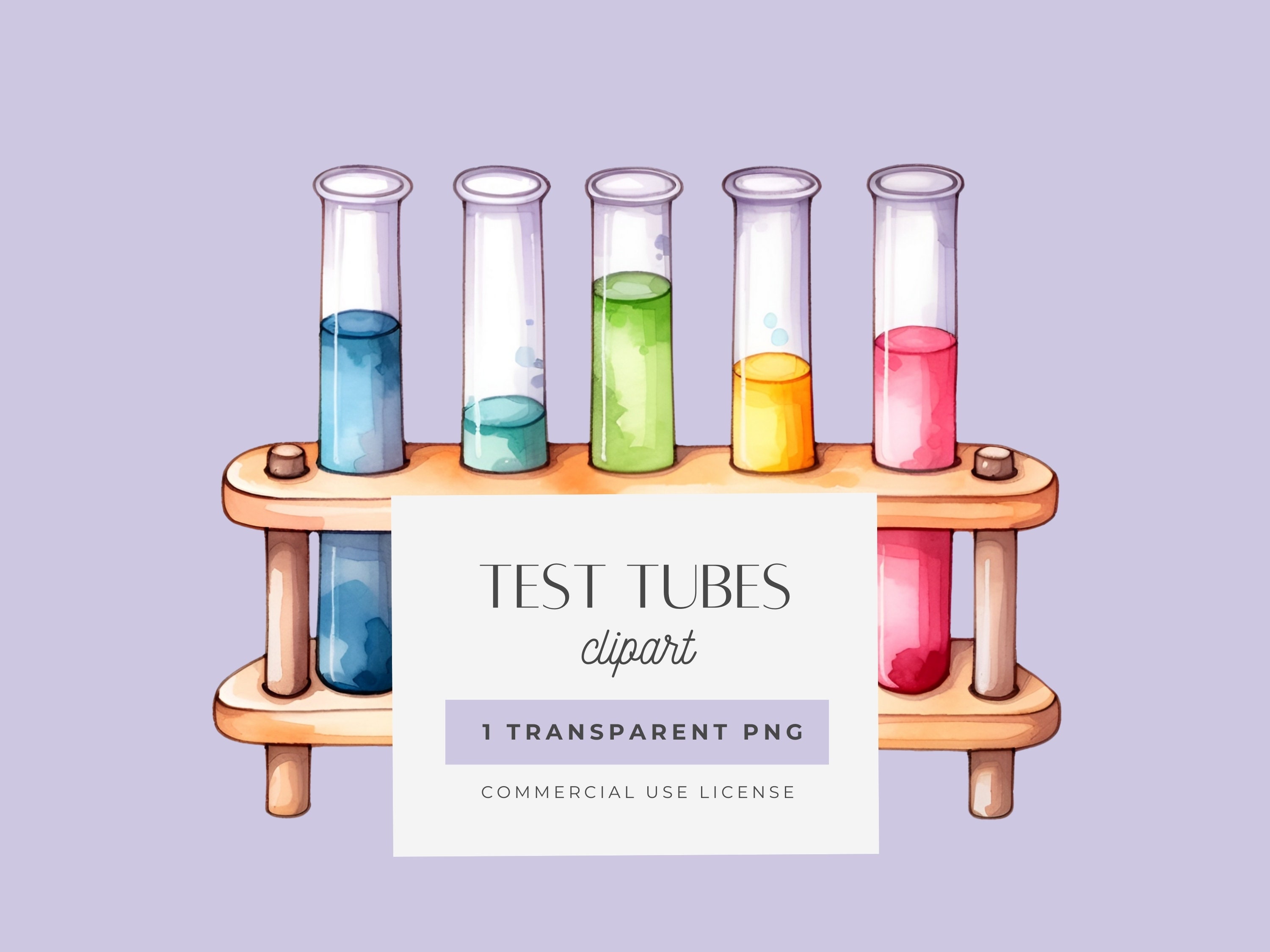 Test Tube Clipart, Single Transparent PNG, Science Class, Chemistry ...