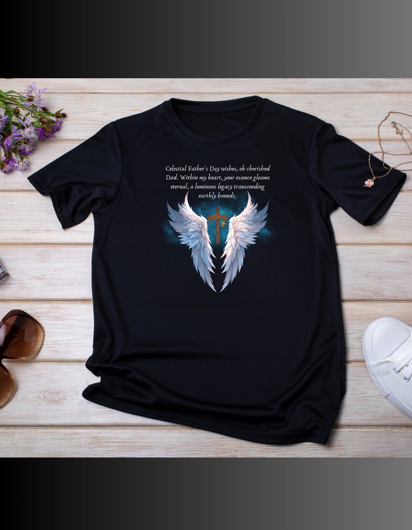 Celestial Father's Day Wishes in Heaven, Father's Day, Heaven ...