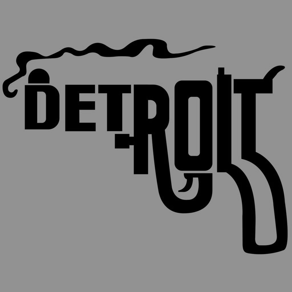 Detroit Smoking Gun Logo .jpg .svg . Png - Etsy